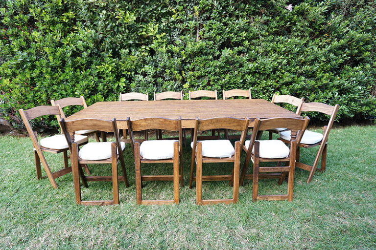 Mesa Tipo Rustica * Rectangular | Venta y renta de Mobiliario para ...